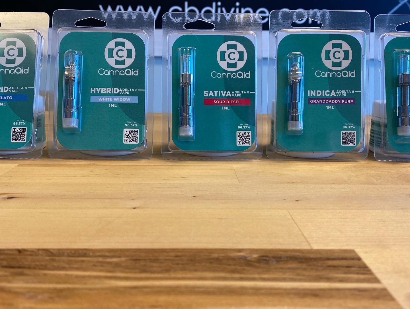 Wide variety of Delta-8 products - CBDivine